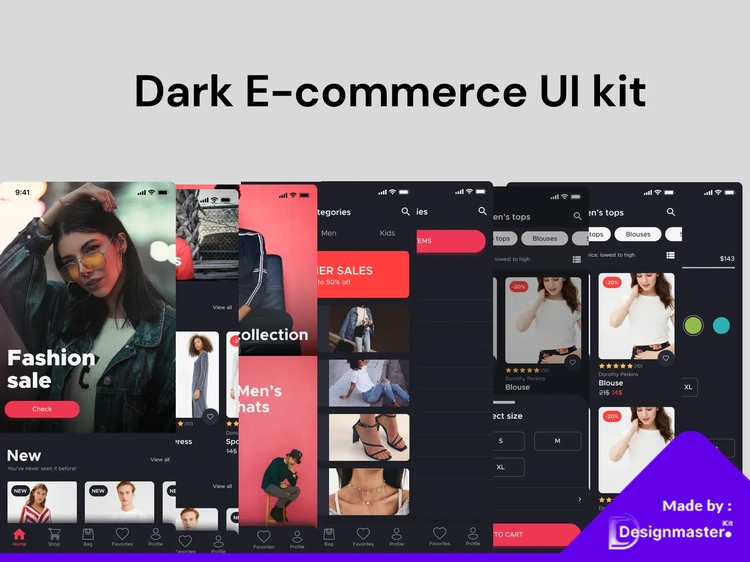Modèle de Top template UX & UI