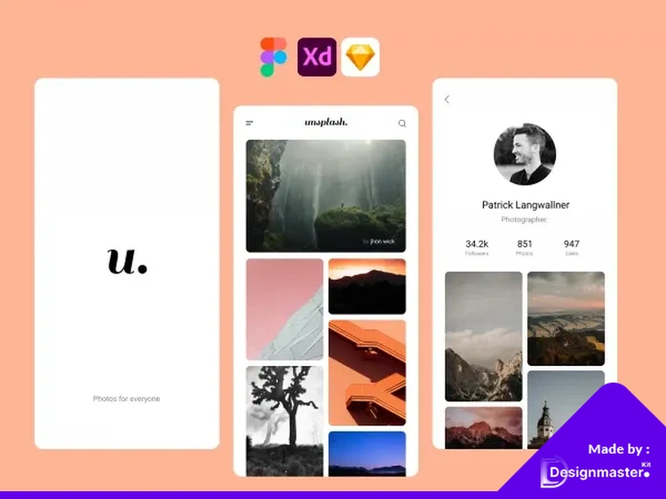 Modèle de Top template UX & UI